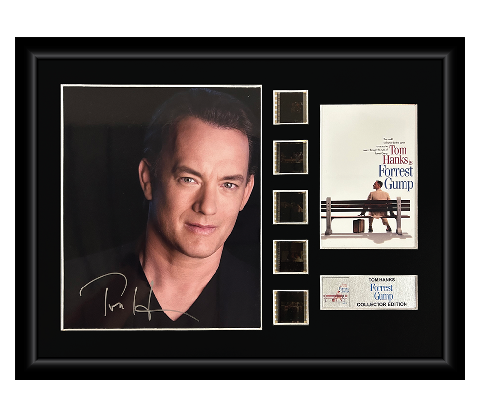 Forrest Gump (1994) | Tom Hanks | Autographed Film Cell Display ...