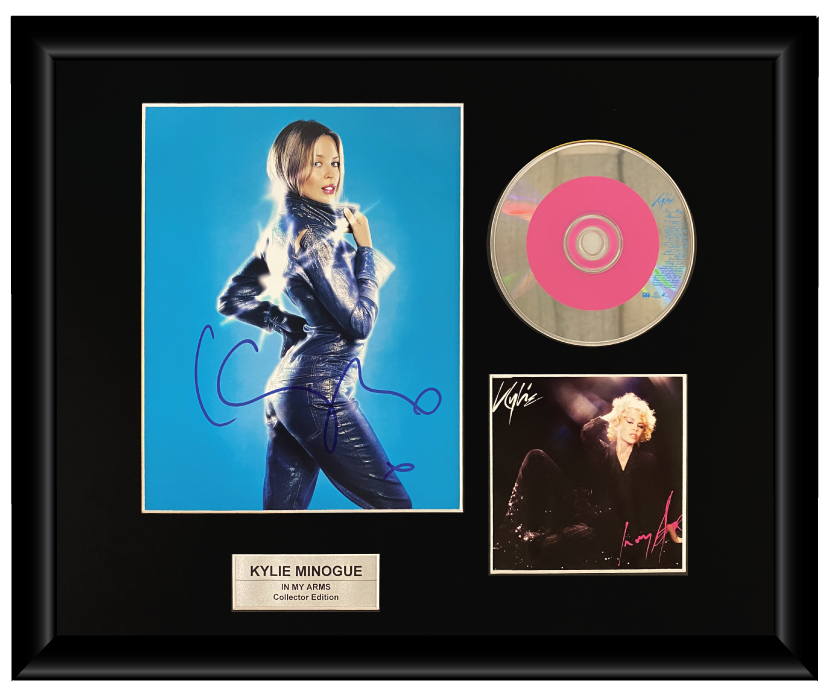 Kylie Minogue | Autographed Music CD Display – Greenlight Exclusive