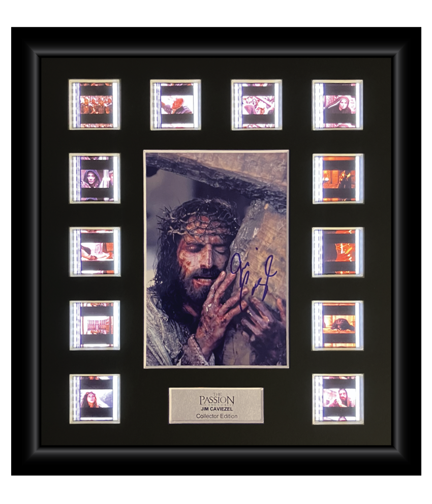 The Passion of the Christ | Autographed 12 Cell Film Display ...
