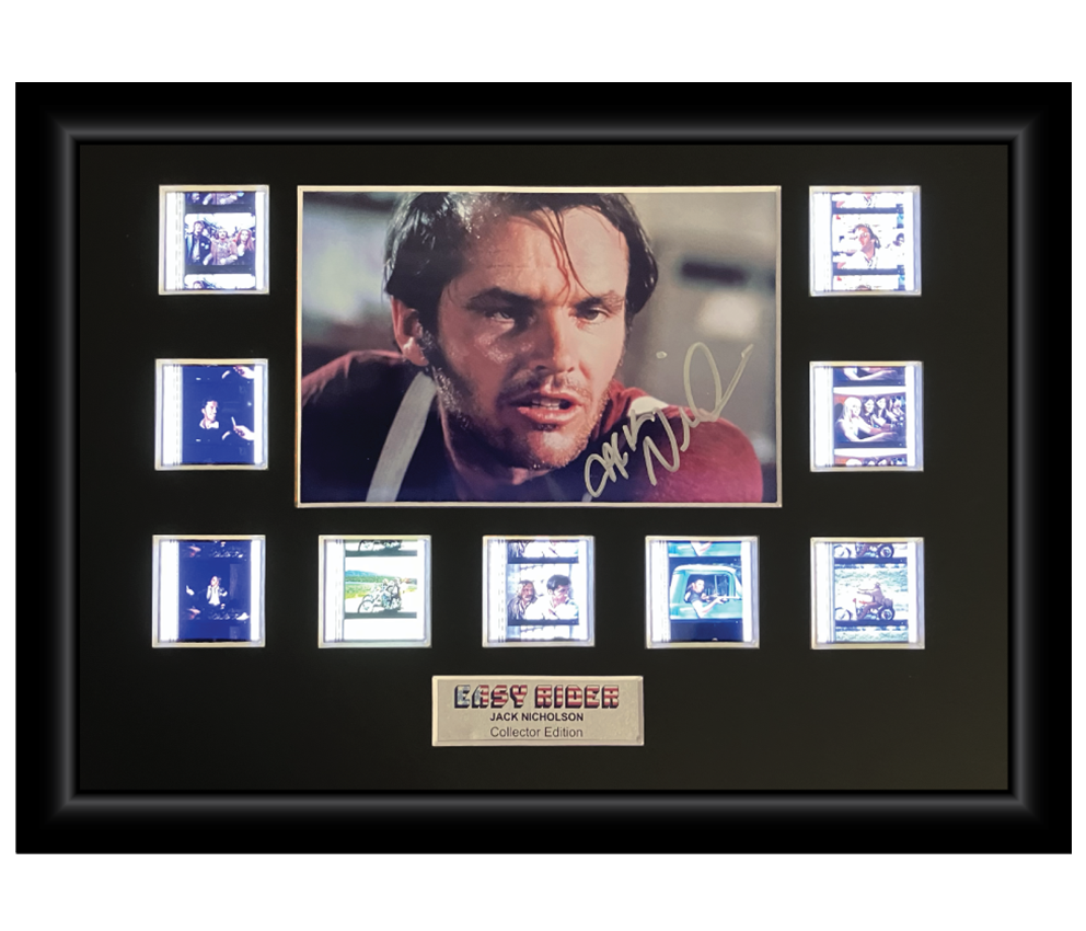 Easy Rider (1969) | Autographed 9 Cell Display – Greenlight Exclusive