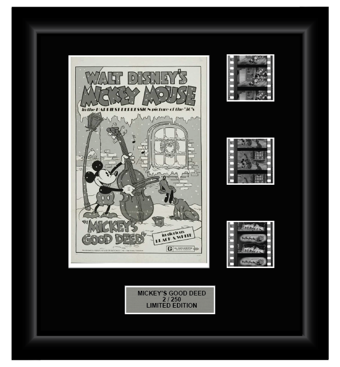 Mickey's Good Deed (1932) (Classic Disney) - 3 Cell Classic Display ...