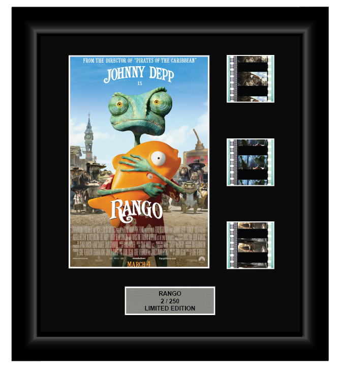 Rango (2011) - 3 Cell Display – Greenlight Exclusive